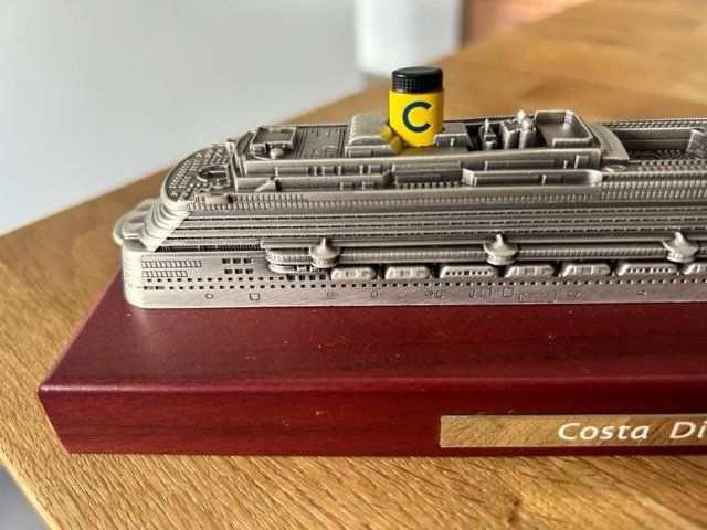 Schiffs Modell Costa Diadema aus Chromstahl !!! | Kaufen auf Ricardo