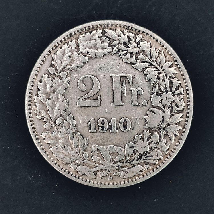 2 Franken Silbermünze 1910 | Kaufen auf Ricardo