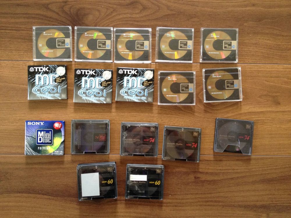 16x MiniDisc TDK et Sony | Kaufen auf Ricardo