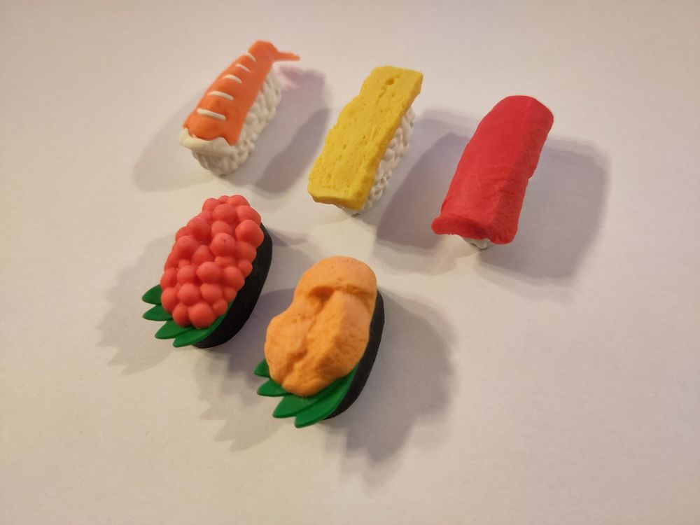 Set de gommes japonaises / Japanisches Radiergummi-Set | Kaufen auf Ricardo