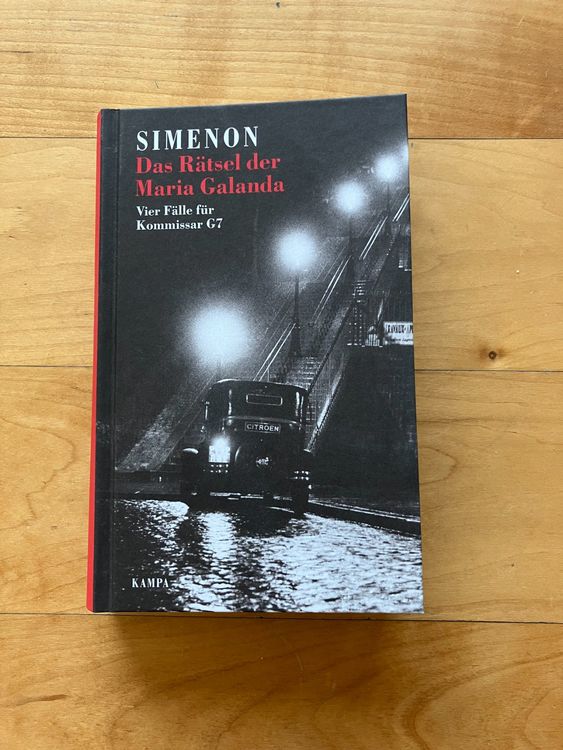Simenon, Das Rätsel der Maria Galanda, Kampa Verlag (Gebraucht) in ...