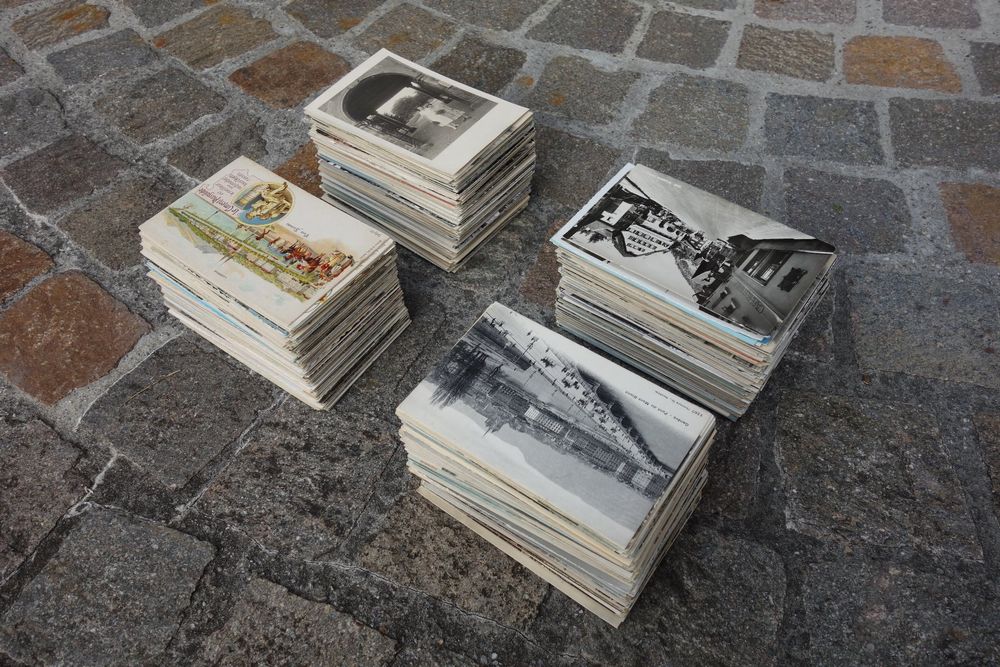 Lot von 1000 alten Ansichtskarten CH, kleines Format (Gebraucht) in ...