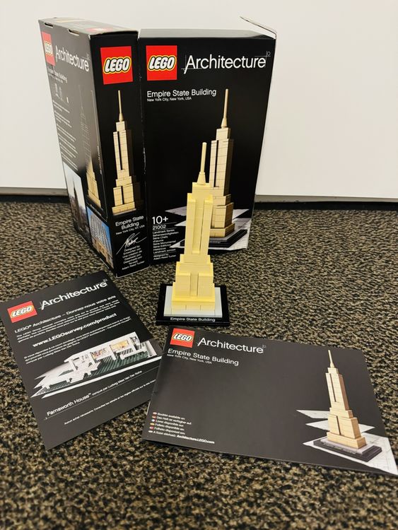 Lego 21002 Empire State Building. Inkl. Karton & Anleitung. (Gebraucht ...
