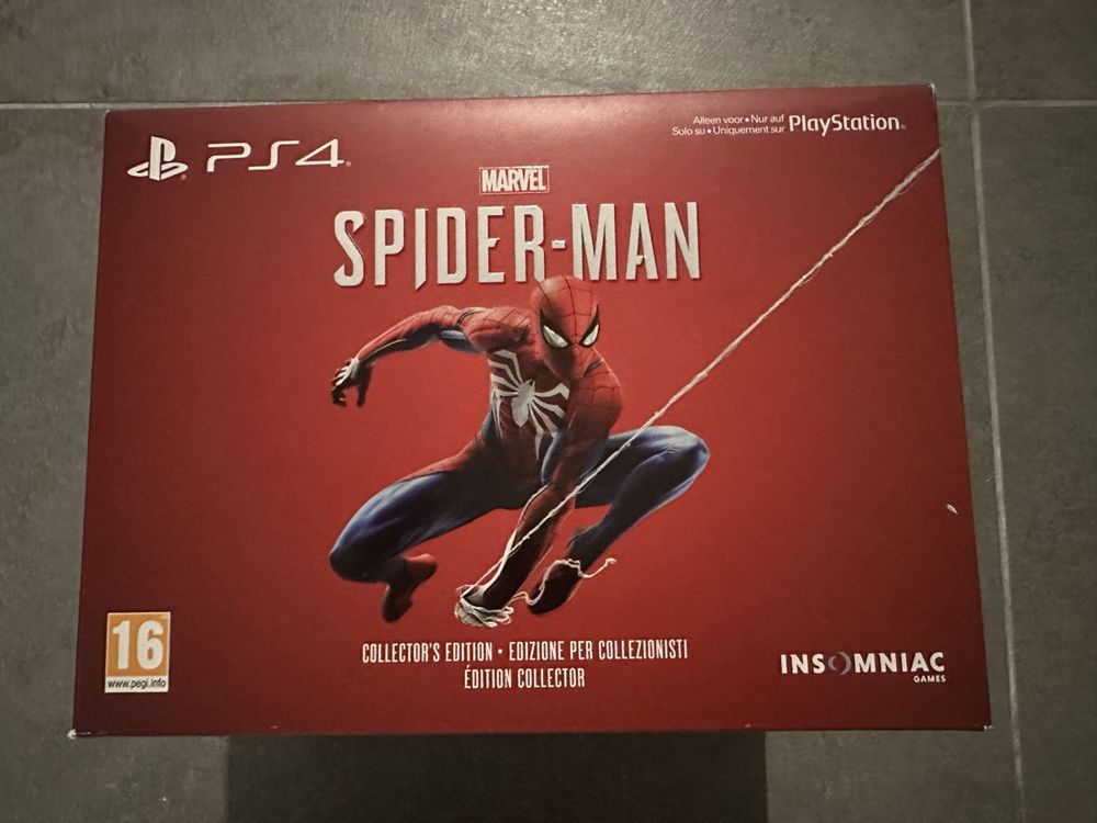 Marvel Spider-Man PS4 Edition Collector, très rare! (Neuf (Voir ...