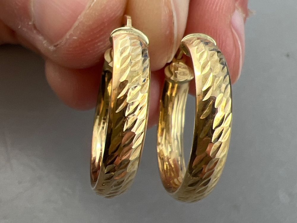 Creolen 375 Gold | Kaufen auf Ricardo