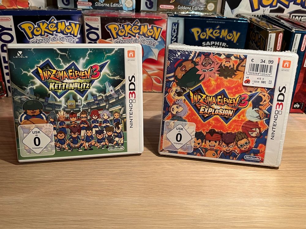 Inazuma Eleven 3 Kettenblitz & Explosion Nintendo 3ds | Kaufen auf Ricardo
