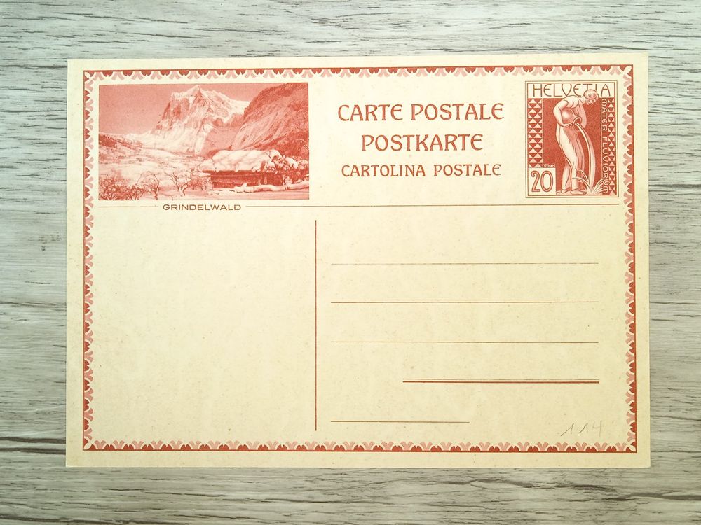 TR66 Carte Postale + Timbre Suisse 19xx | Kaufen auf Ricardo