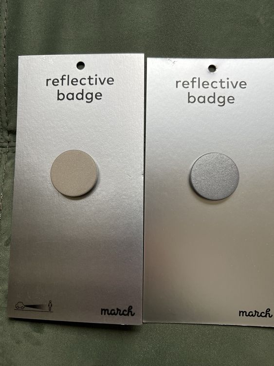 Reflective badge- be safe on the road | Kaufen auf Ricardo