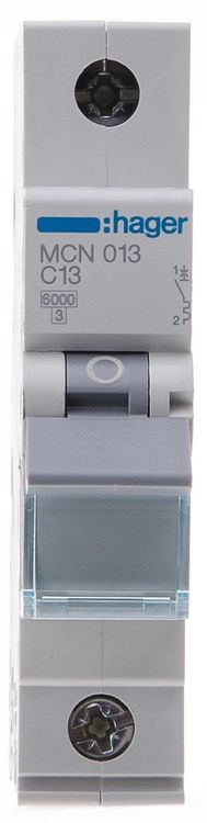 Hager MCN 013 C13 LS Leitungsschutzschalter mit N-Trenner (Neu (gemäss ...