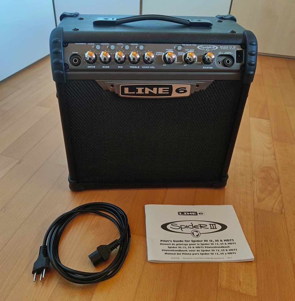 Gitarrenverstärker Line 6 Spider III (15 Watt) (Gebraucht) in Aesch ...