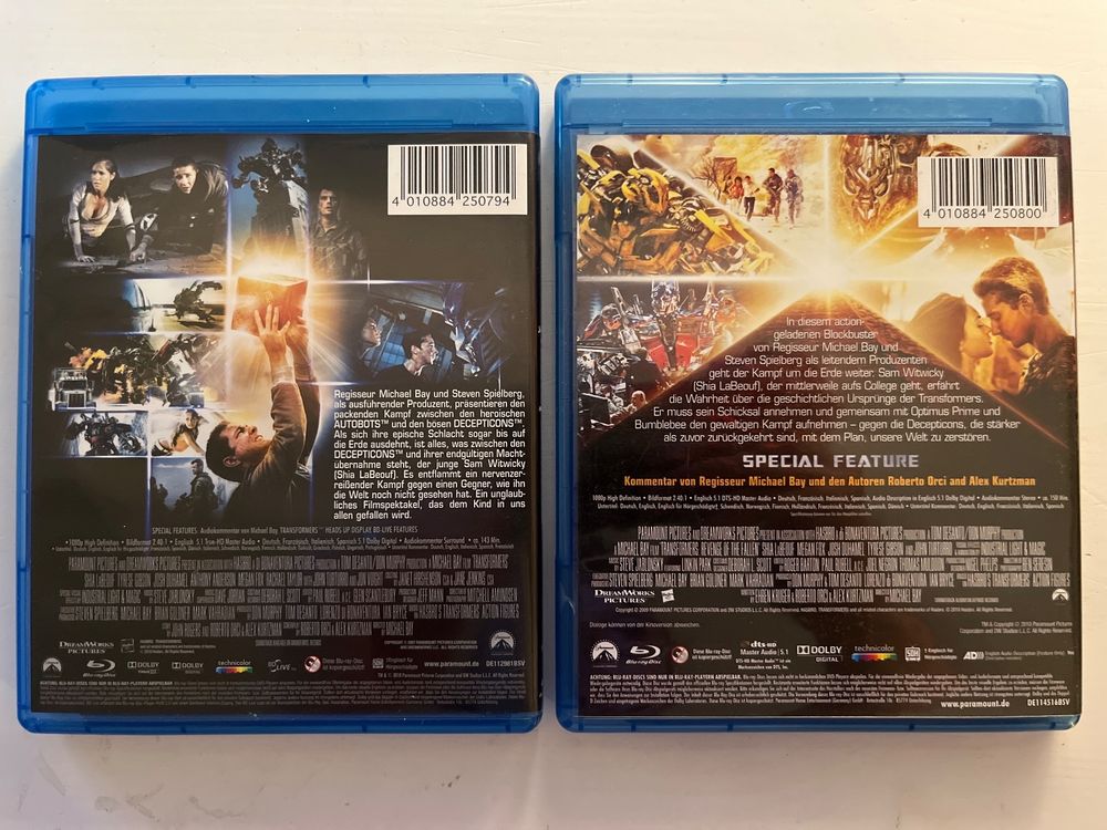 Transformers, 1-4 Blu-ray 📀 (Neu (gemäss Beschreibung)) in Sierre für CHF 14.95 – mit Lieferung ...