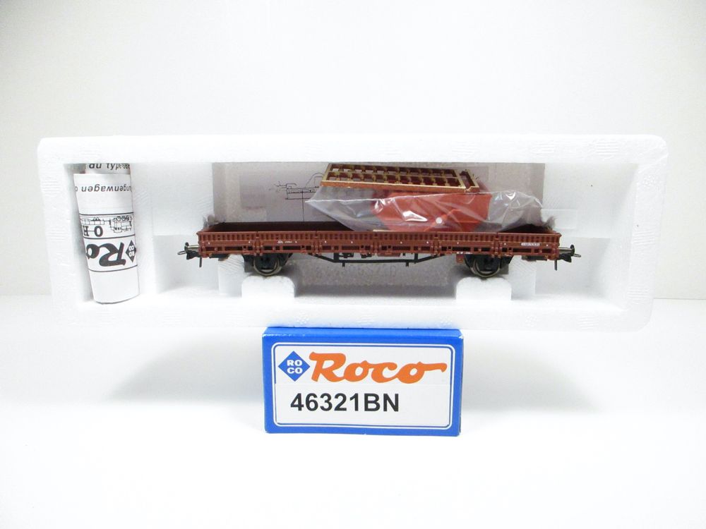 Roco H0 46321 BN Rungenwagen Bern-Neuenburg-Bahn (Neu und ...