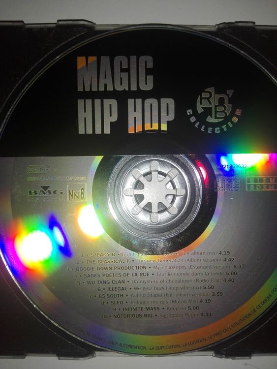 Magic Hip Hop (Sampler -CD) ©1996 BMG France | Kaufen auf Ricardo
