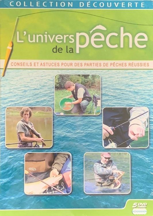 L’univers de la pêche - Conseils et astuces (coffret 5 DVD) (Neu und originalverpackt) in ...