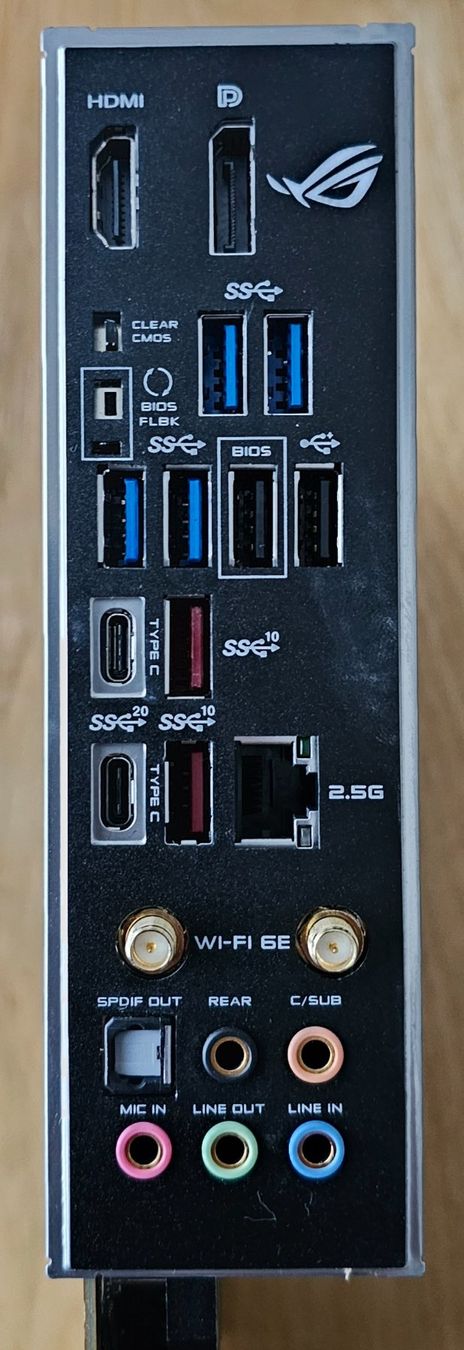 Asus Rog Strix Z590-F Gaming WiFi Mainboard ATX LGA 1200 (Gebraucht) in ...