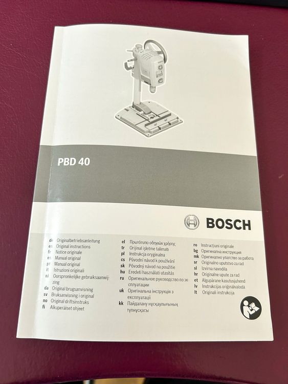 Bosch PBD40 Tischbohrmaschine - Zuverlässige Leistung | Kaufen auf Ricardo