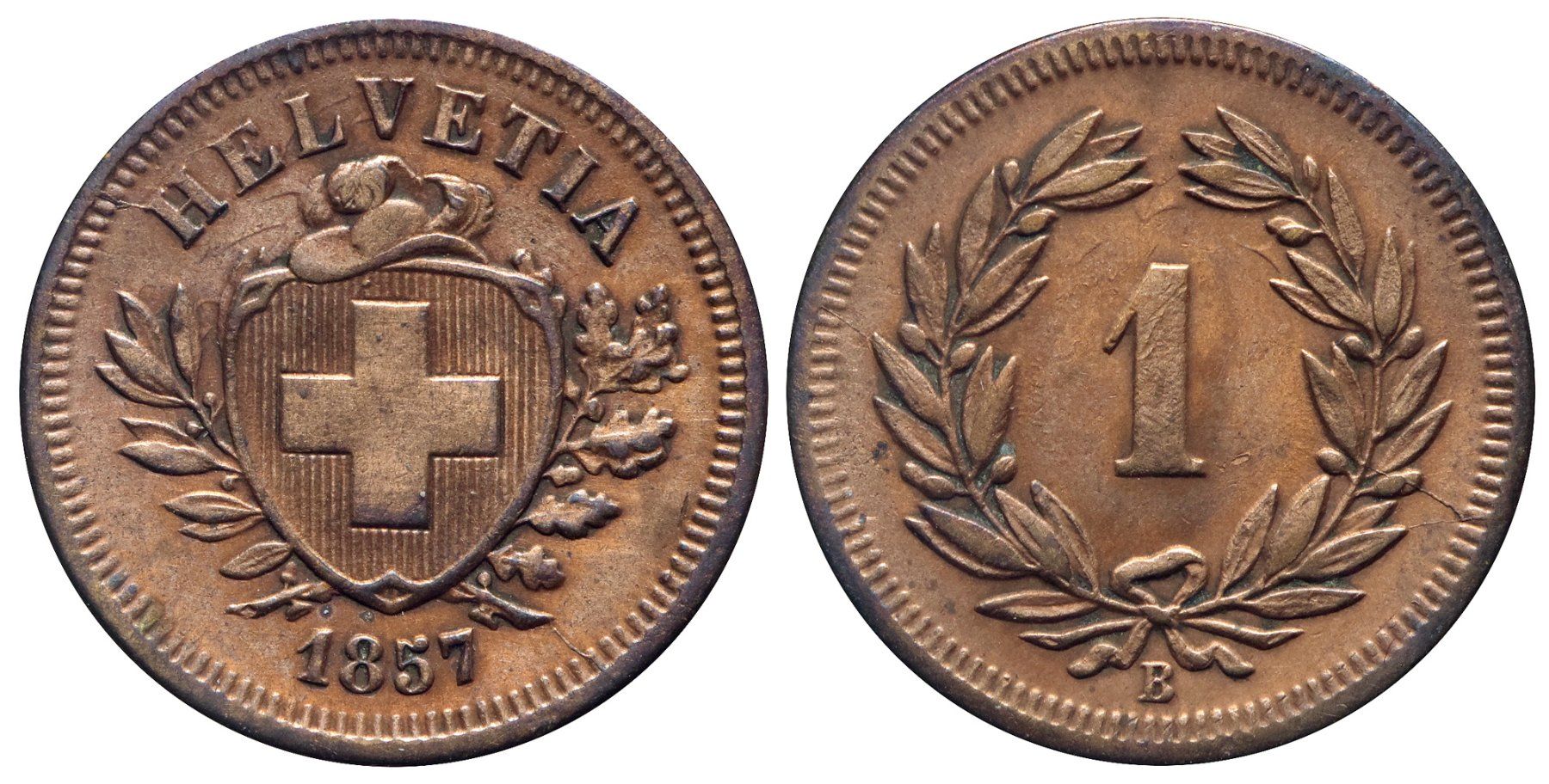 a- 1 Rappen 1857 (05) (Usato) a Chiasso per CHF 99 – con consegna | Acquista su Ricardo