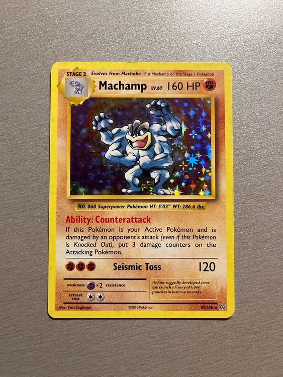 Pokemon Machamp Holo XY EN | Kaufen auf Ricardo