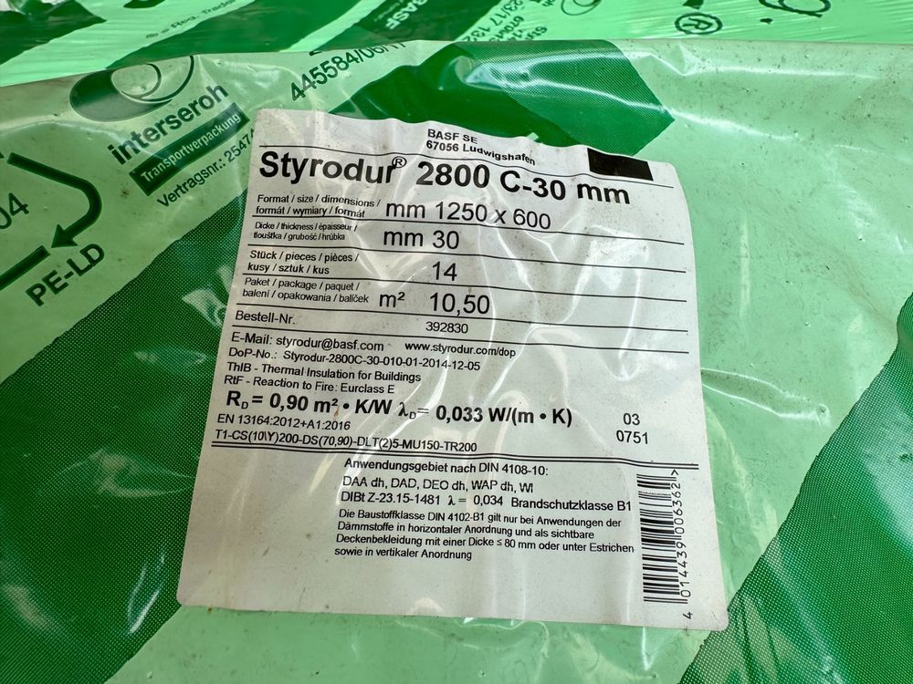 Styrodur 30 Mm Brico Depot