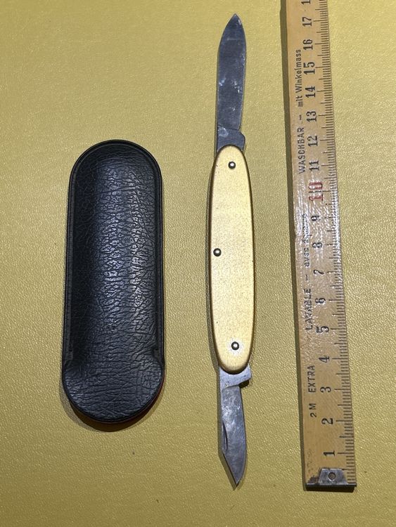 Couteau suisse Wenger Delémont, couleur or (Gebraucht) in Delémont für CHF 9 – mit Lieferung auf ...