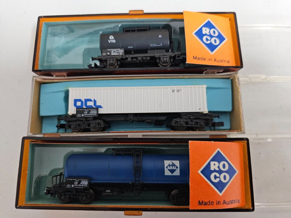ROCO 3 wagons pour N dès 1.-fr | Kaufen auf Ricardo