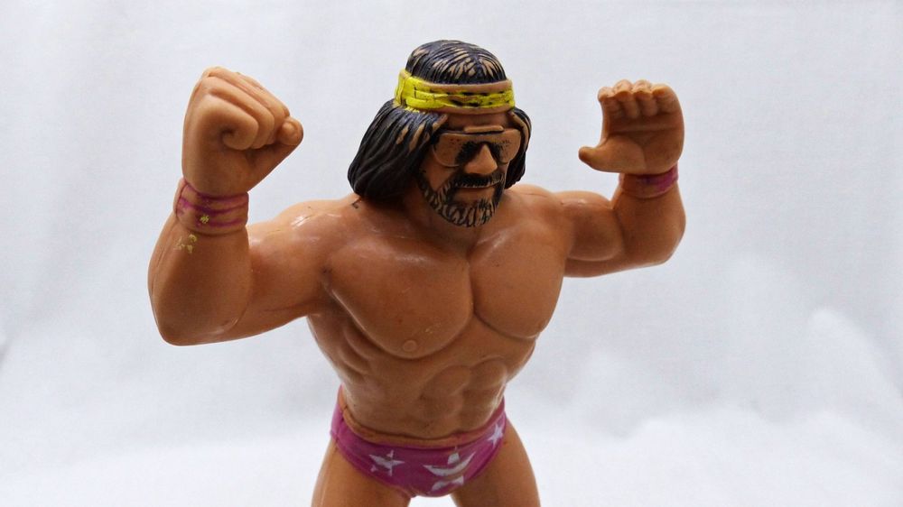 RANDY SAVAGE MACHO MAN WWE WWF LJN TITAN WRESTLING 1986 | Kaufen auf ...