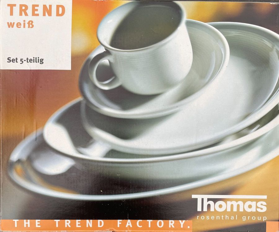 THOMAS "TREND" Rosenthal Group, weiss, 2x5-er Set, neu (Neu und ...
