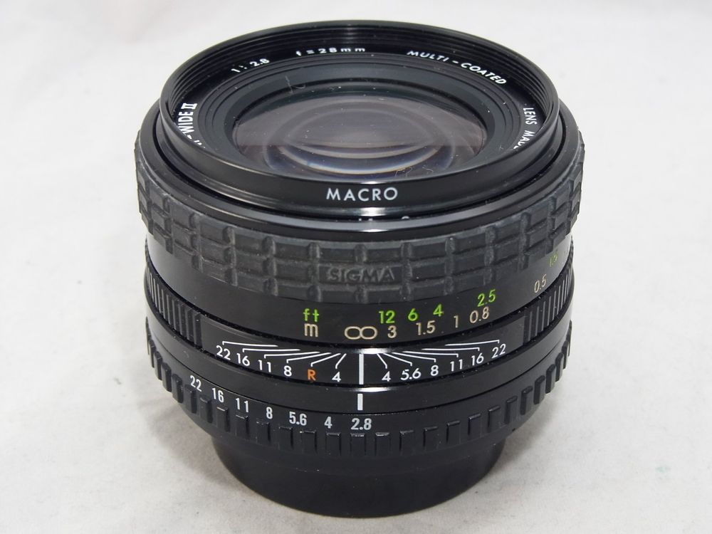 Weitwinkel Sigma Mini Wide II MC 28mm f2.8 M42 | Kaufen auf Ricardo
