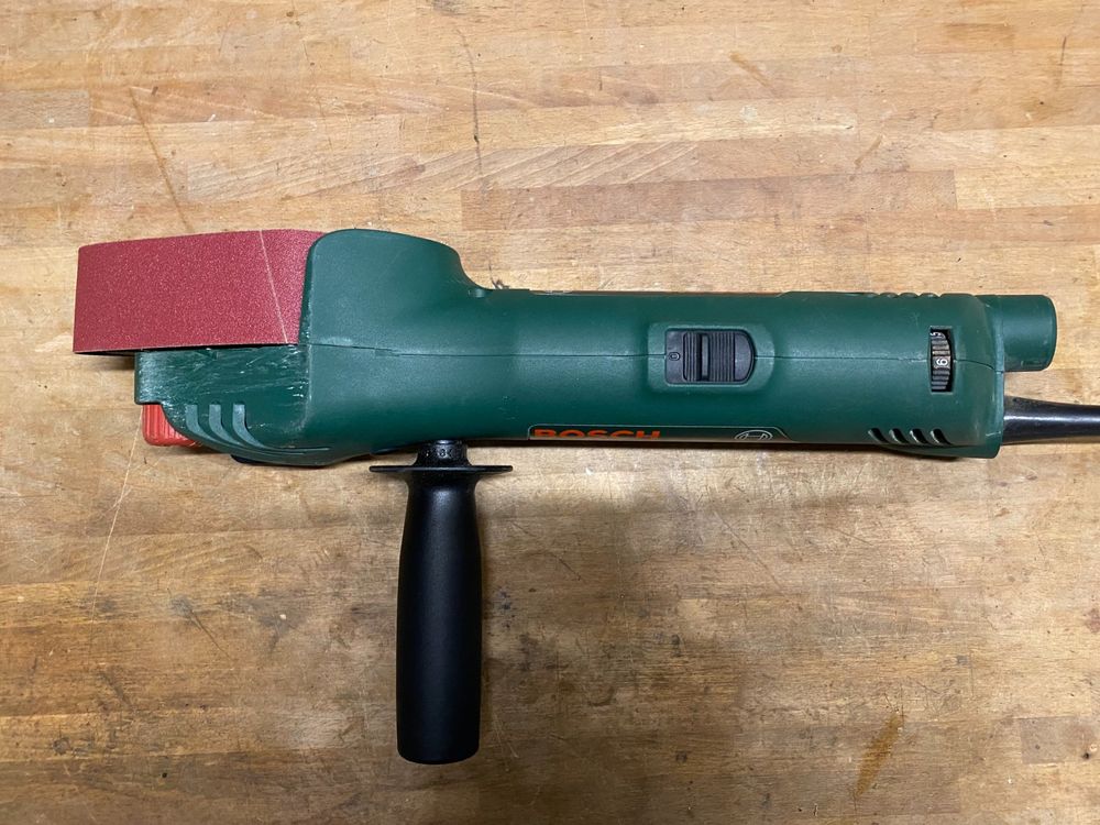 Varioschleifer / Bandschleifer BOSCH PVS 300 AE "electronic" (Gebraucht) in Worben für CHF 76 ...
