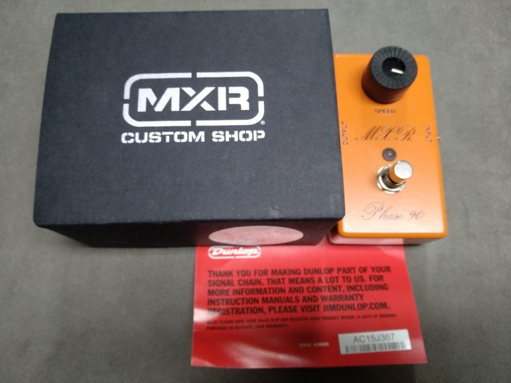 Dunlop MXR Phase 90 Custom Shop Demo from our Shop! TOP!! (Neu (gemäss ...