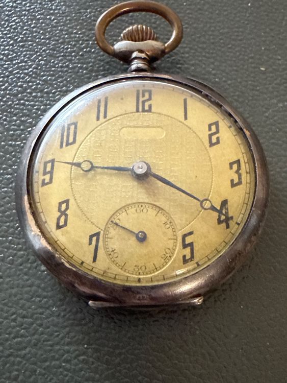 Antike Taschenuhr echt Silber 45 mm (Gebraucht) in Pfeffingen für CHF 33 – mit Lieferung auf ...