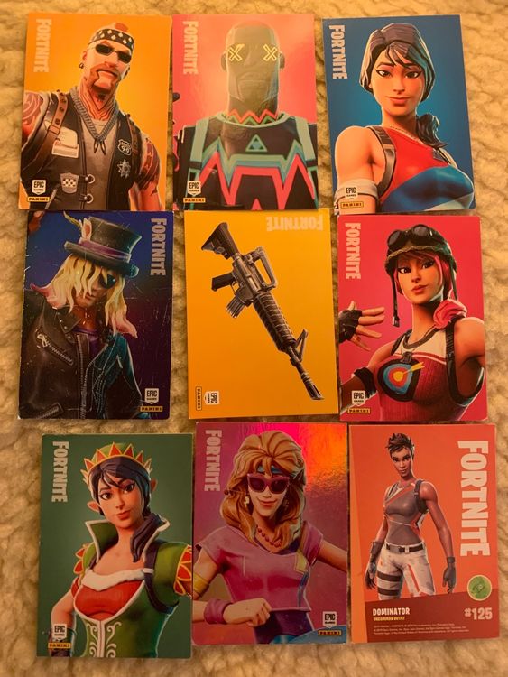 FORTNITE KARTEN 9-PACK (Gebraucht) in Basel für CHF 6 – mit Lieferung ...