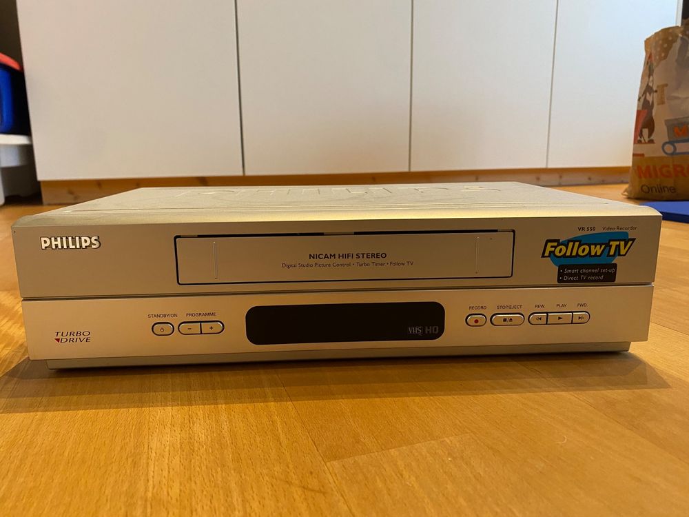 VHS - Recorder Philips Turbo-drive VR550/02 (Gebraucht) in Winterthur ...