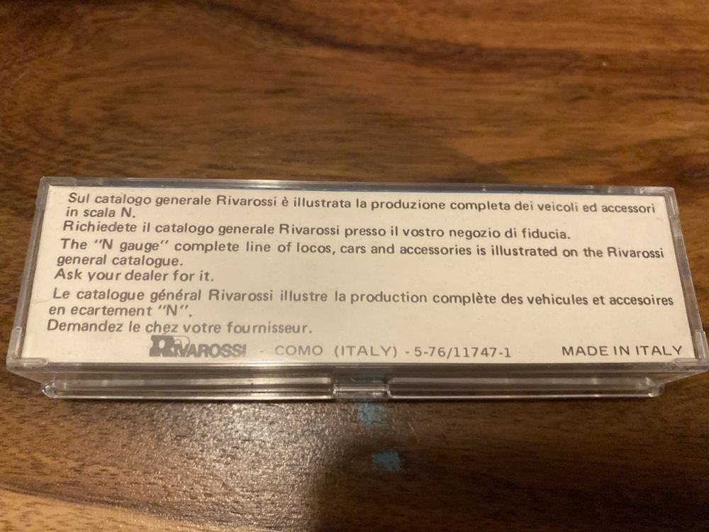 Rivarossi Migros Suisse N, Sammlerstück, Rarität Top! (Gebraucht) in ...