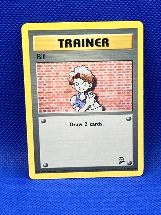 Pokemon BASE SET 2 / Bill 118 / 130 EN Trainer (GD) | Kaufen auf Ricardo