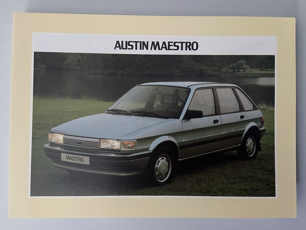Austin Maestro Prospekt ca 1983 französisch CH-Ausgabe EO150 (Gebraucht ...