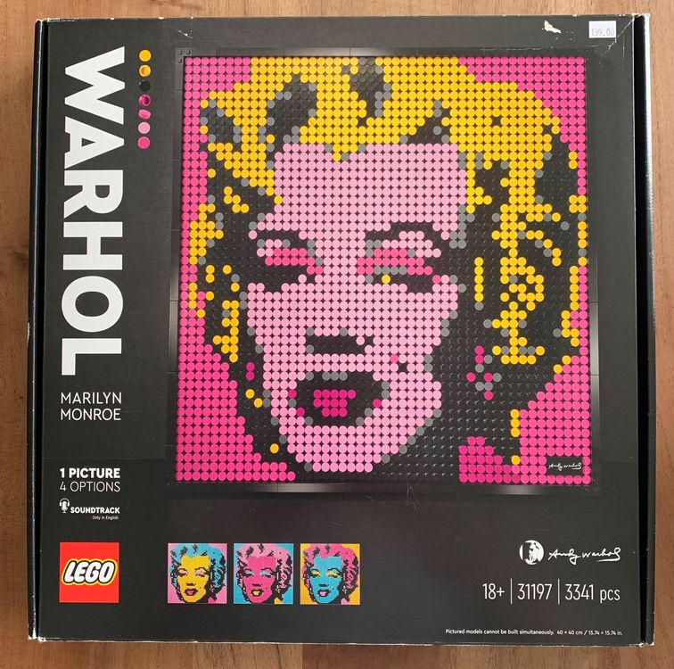 LEGO 31197 Marilyn Monroe by Andy Warhol (Neu (gemäss Beschreibung)) in ...