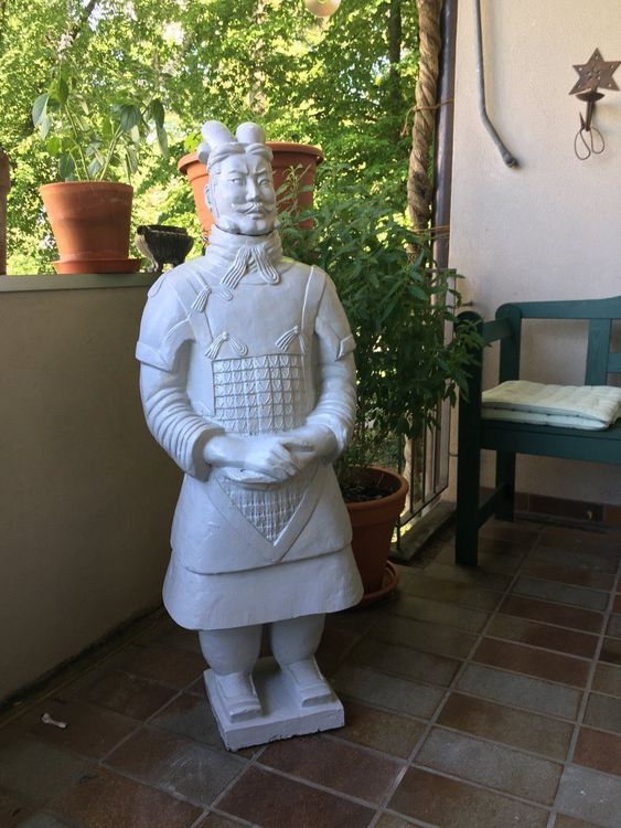 Grosse Skulptur: Terrakotta Krieger Xian (Gebraucht) in Basel für CHF 25 – nur Abholung auf ...