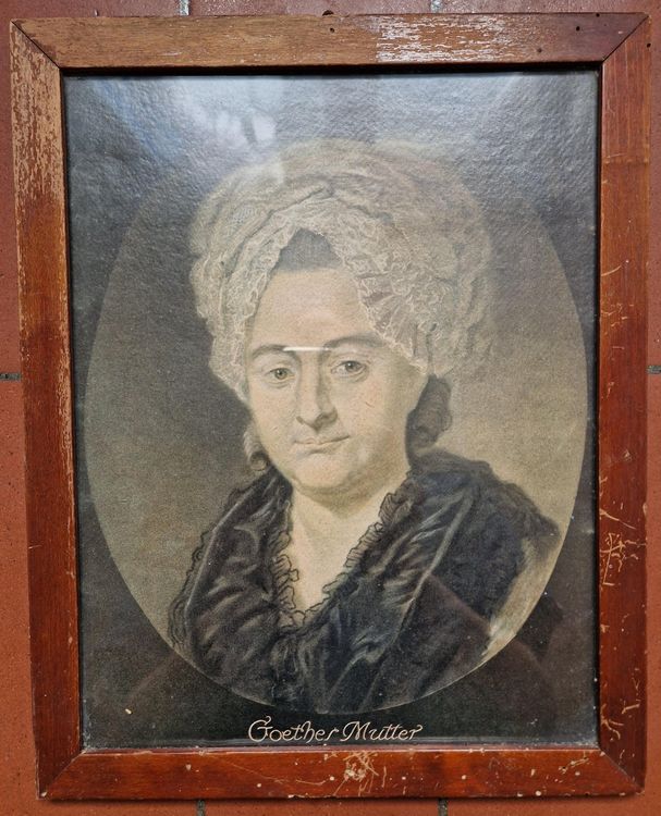 Goethes Mutter - gerahmtes Bild von 1963 Deko (Gebraucht) in Bennau für ...