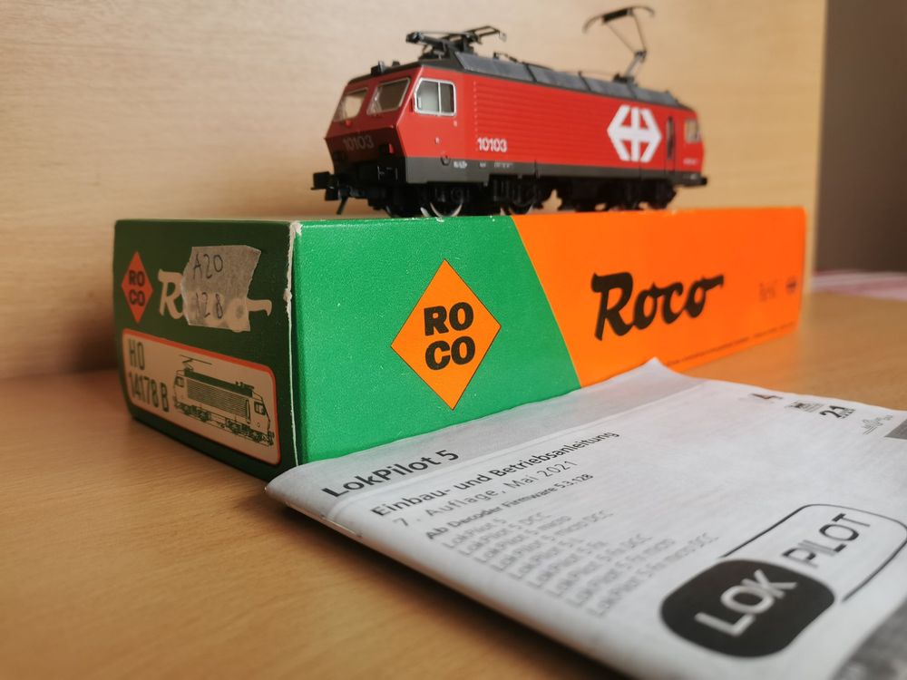 Roco Re 4/4digital mit ESU5 Multipr.kompl. revidiert OVP | Kaufen auf ...