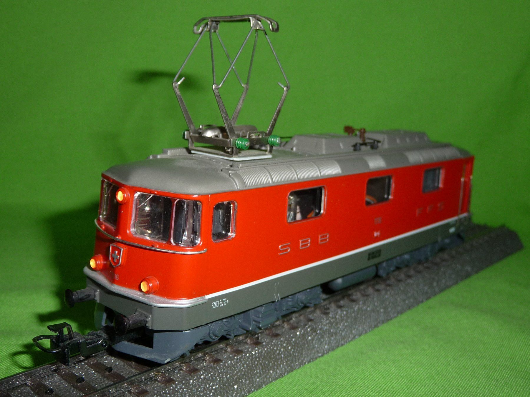 HAG 162 Re 4/4 11116 SBB ZWEIMOTORIG NEU, Digital Achsen NEU (Neu ...