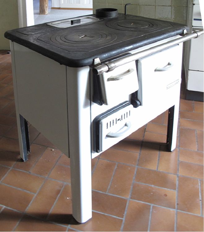 Holz Kochherd mit Backofen + Wasserschiff (Gebraucht) in für CHF 520 ...