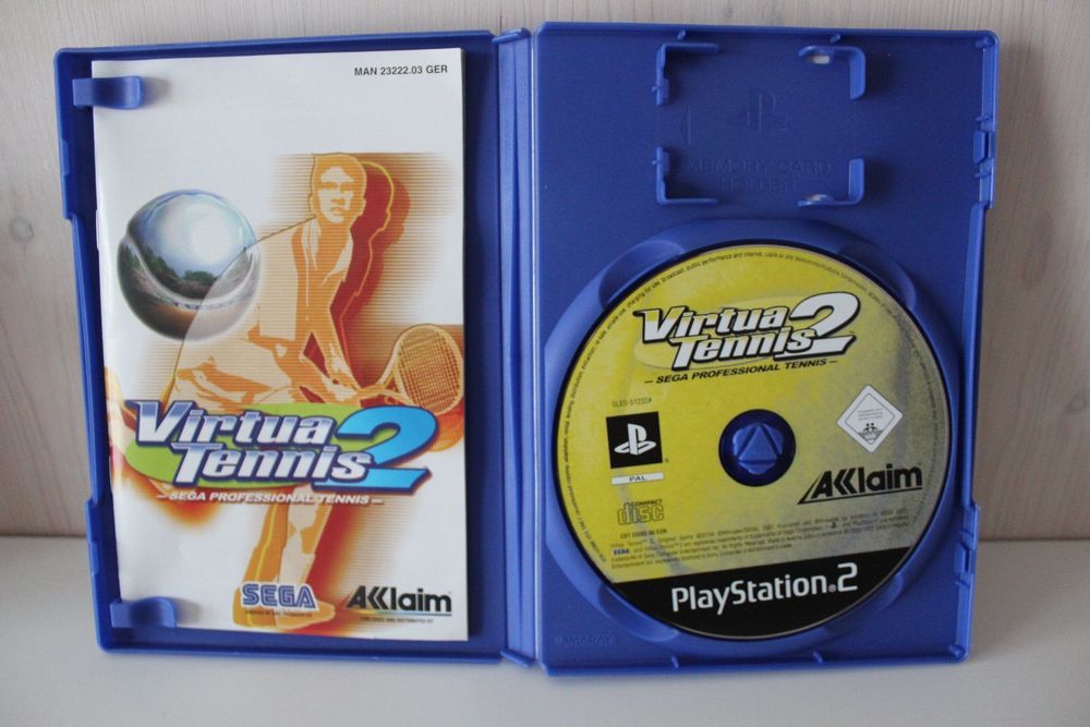 SEGA Virtua Tennis 2 PS2 PlayStation 2 (Gebraucht) in Ebertswil für CHF ...
