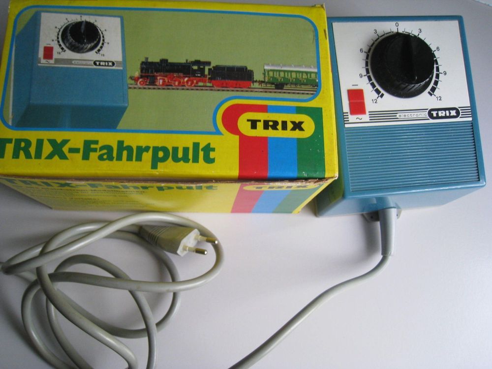 Trix-Trafo Electronic, 1.0 Ampere in OVP, für Gleichstrom | Kaufen auf ...