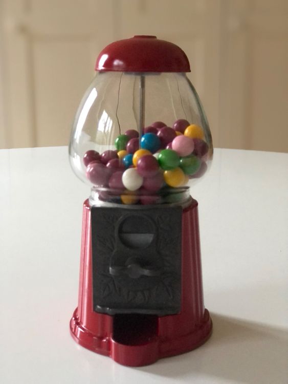 Vintage Kaugummi Maschine rot aus Metall (Gebraucht) in Mollis für CHF ...