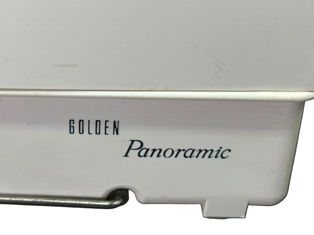 SINGER Golden Panoramic Ancienne Machine A Coudre Electrique | Kaufen ...