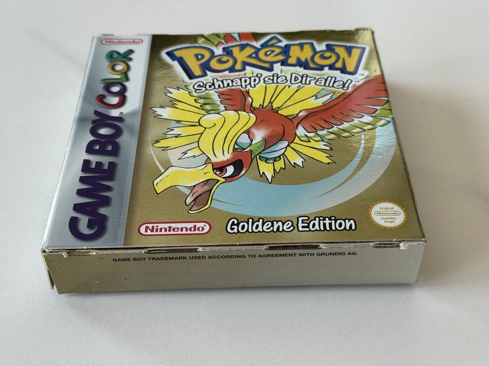 Pokemon Goldene Edition Game Boy Color - in OVP (Gebraucht) in Herznach ...