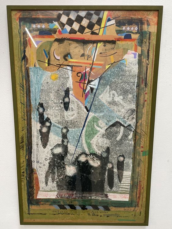 Peter Fürst. La procession. Grande technique mixte | Kaufen auf Ricardo