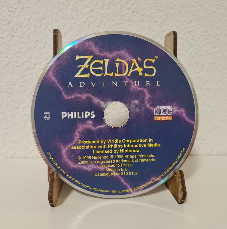 ZELDA'S ADVENTURE - CIB - Licensed by NINTENDO/ PHILIPS CD-i (Gebraucht ...