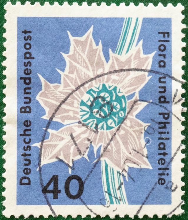 DE - Deutsche Post Briefmarke (Gebraucht) in Chiasso für CHF 1 – mit ...